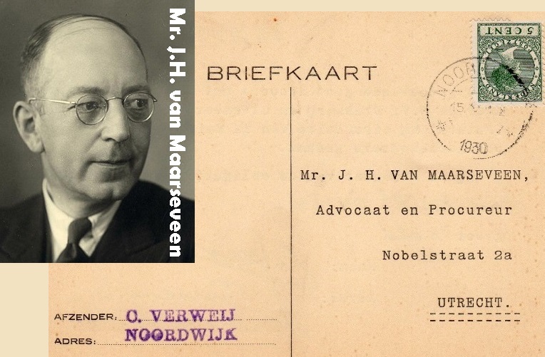 Blog8647: Mr.J.H. van Maarseveen – BLOGnoordwijk (Heimatsammlung)